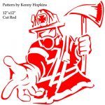 Firefighter Pattern – Free Scroll Saw Patterns