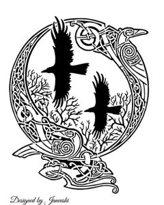 Celtic Raven Pattern – Free Scroll Saw Patterns