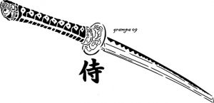 Samurai Sword – Free Scroll Saw Patterns