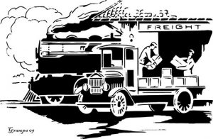 Steam Train Pattern – Free Scroll Saw Patterns